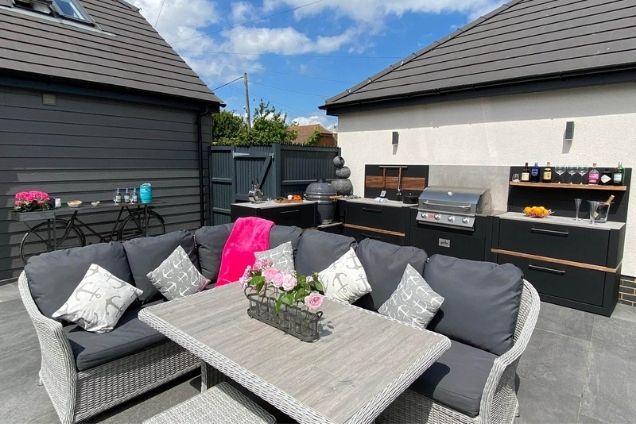 Outdoor Kitchen in Whitstable, Kent | Grillo Outdoor Kitchens