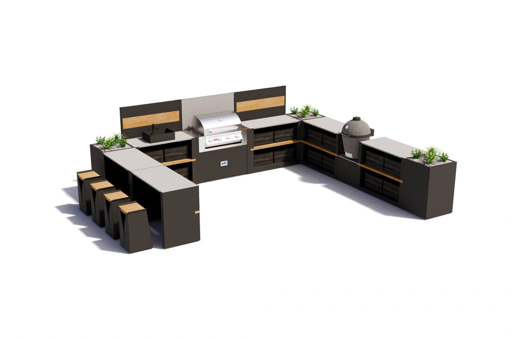 Outdoor Kitchen CAD Downloads | Grillo Outdoor Kitchens