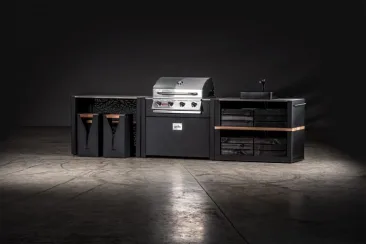 Download Free Outdoor Kitchen CAD blocks | Grillo