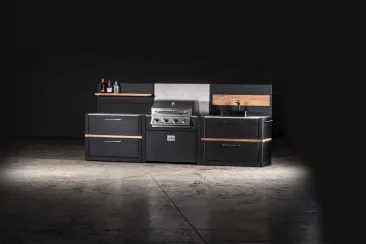 Download Free Outdoor Kitchen CAD blocks | Grillo