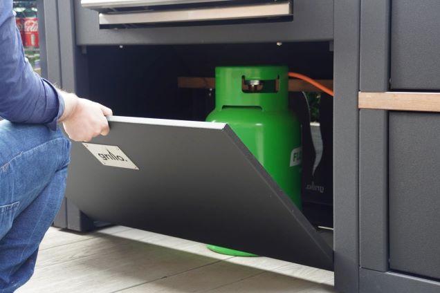 Gas BBQ Station | Grillo Outdoor Kitchens